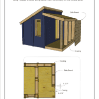 Modern Dog House Project Plans - Down Leah's Lane